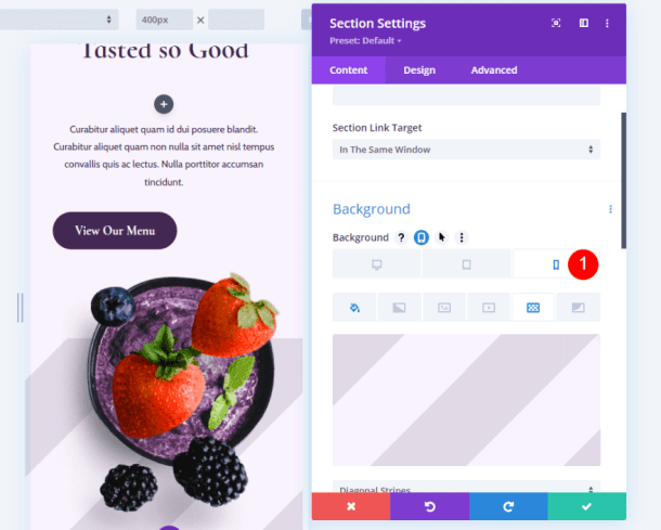 How To Add A Custom Size To Your Background Pattern With Divi