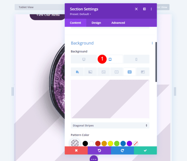 How To Add A Custom Size To Your Background Pattern With Divi