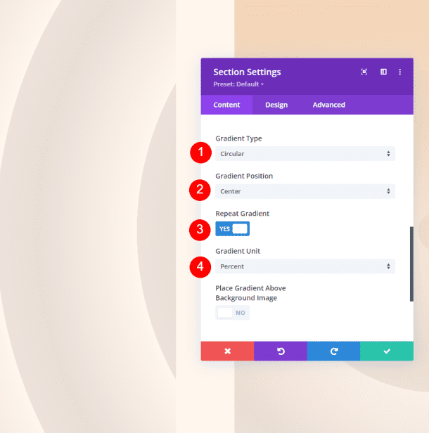 How To Use Divi S Gradient Repeat Option To Create Custom Background Patterns