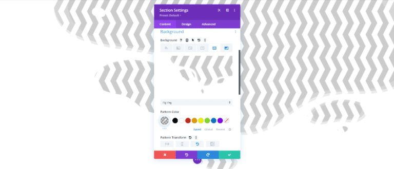 How to Use Divi's Background Mask & Pattern Transform Settings