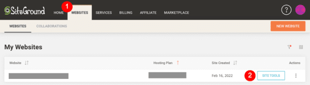 A Guide to SiteGround's Site Tools Dashboard