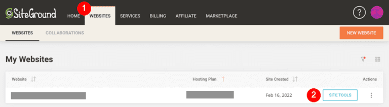 A Guide to SiteGround's Site Tools Dashboard