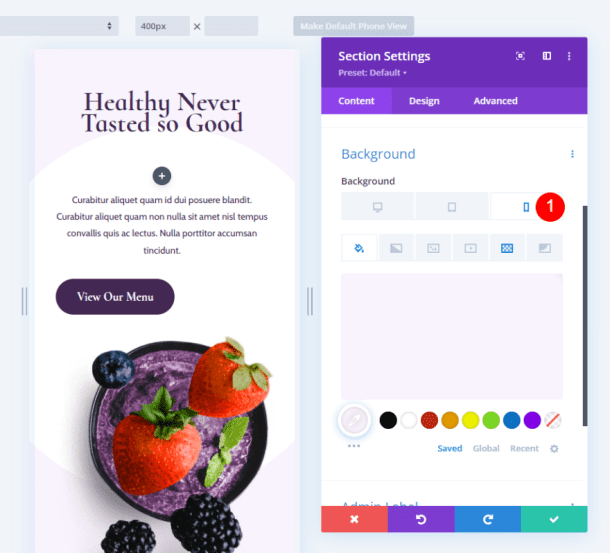 How To Add A Custom Size To Your Background Pattern With Divi