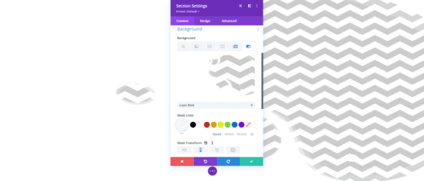 How to Use Divi's Background Mask & Pattern Transform Settings