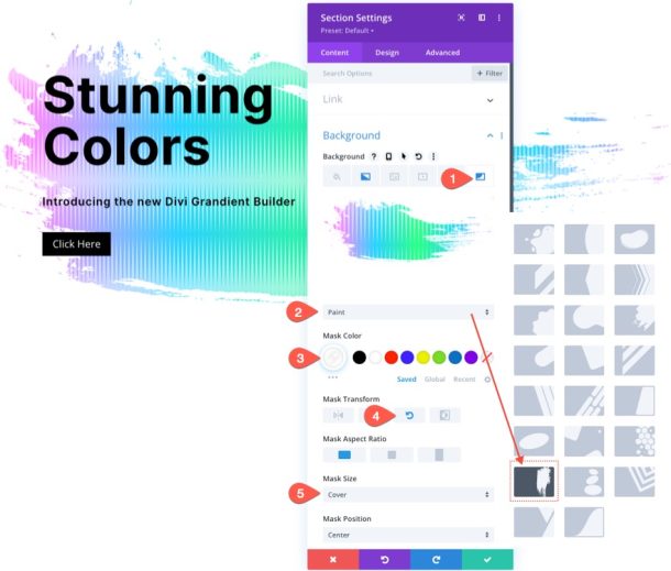 How To Combine Divis Background Gradient Builder Masks And Patterns