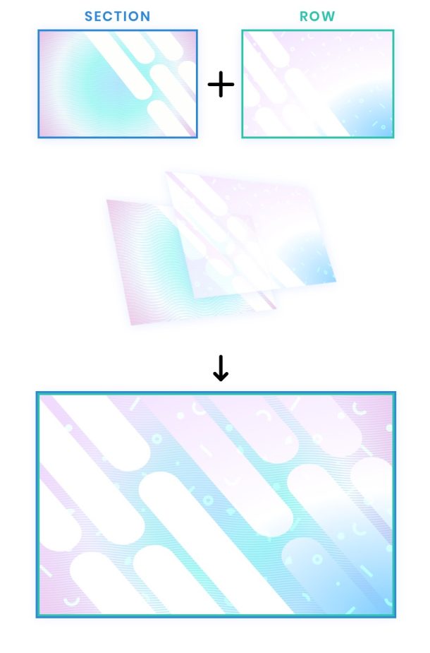 How to Design a Background with Two Layers of Gradients, Masks, and Patterns in Divi