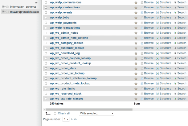 How to Repair the WordPress Database