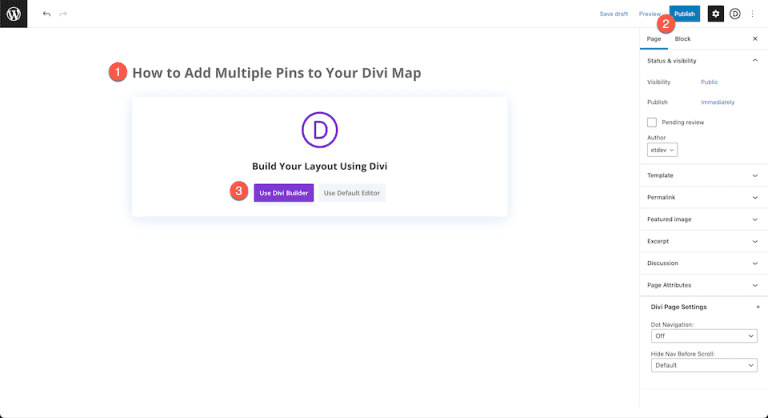 How To Add Multiple Pins To Your Divi Map