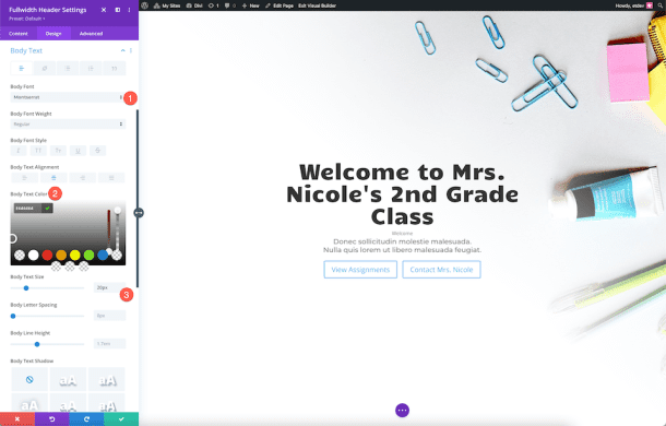 How to Style Your Fullwidth Header Module's Background
