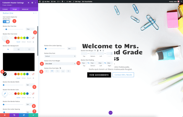 How to Style Your Fullwidth Header Module's Background