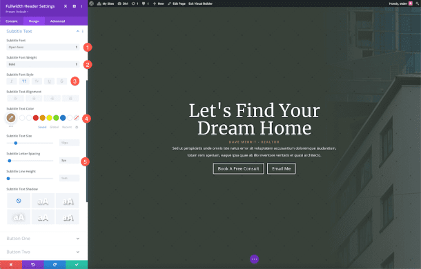 How to Style Your Fullwidth Header Module's Background