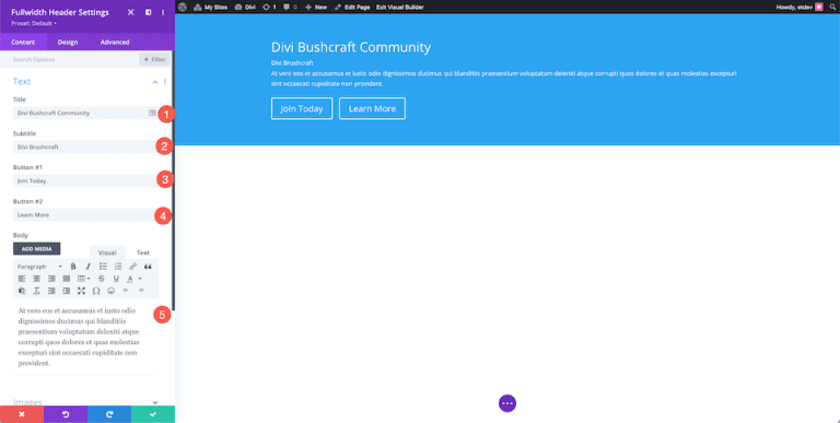 How to Style Your Fullwidth Header Module's Background