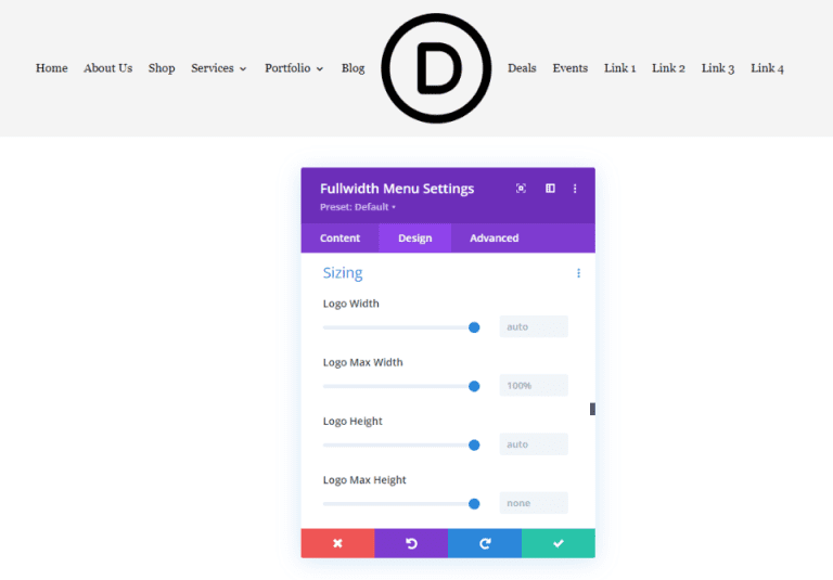 How to Optimize Your Responsive Logo Sizing in Divi's Fullwidth Menu Module