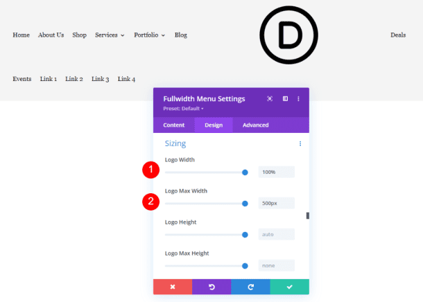 How to Optimize Your Responsive Logo Sizing in Divi's Fullwidth Menu Module