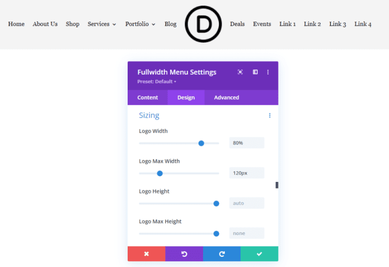 How to Optimize Your Responsive Logo Sizing in Divi's Fullwidth Menu Module
