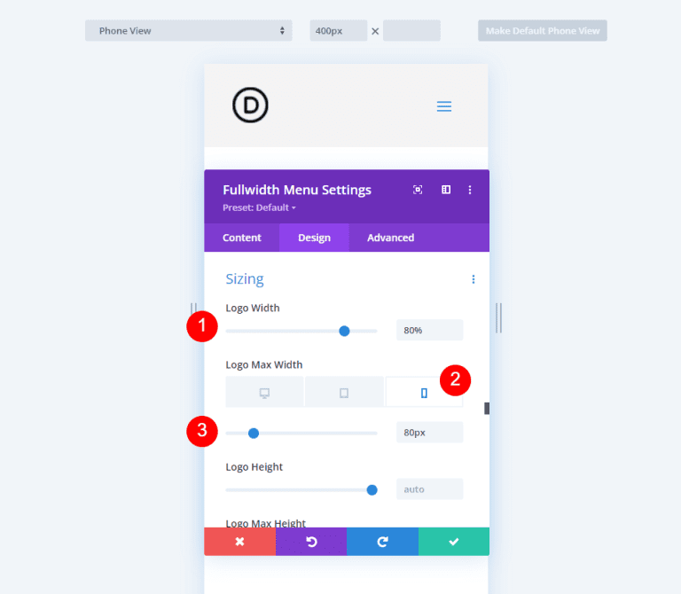 How to Optimize Your Responsive Logo Sizing in Divi's Fullwidth Menu Module