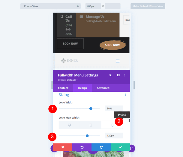 How To Optimize Your Responsive Logo Sizing In Divis Fullwidth Menu Module