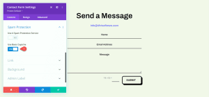 Using Basic Captcha vs ReCaptcha in Divi's Contact Form Module