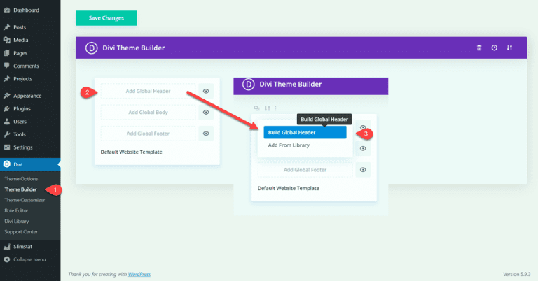 How to Build a Global Header with Divi's Fullwidth Menu Module
