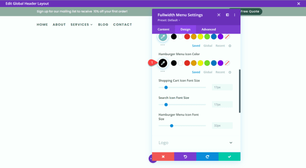 How to Build a Global Header with Divi's Fullwidth Menu Module