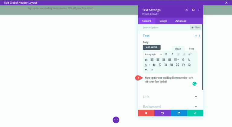 How to Build a Global Header with Divi's Fullwidth Menu Module