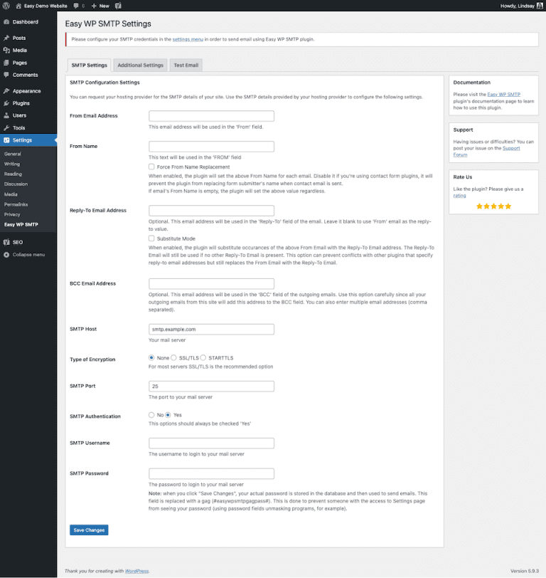 How to Use SMTP to Send Email with WordPress (2025)