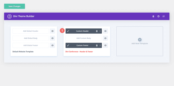 Download a FREE Header & Footer for Divi's Conference Layout Pack