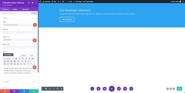 Using the Fullwidth Header Module vs Building Your Own Hero Section with Divi