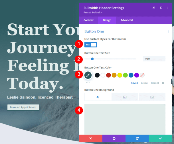 How To Include A Scroll Down Button In Your Divi Fullwidth Header Module 4373