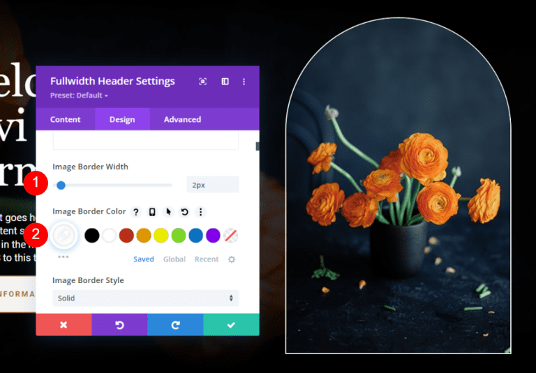 How to Style an Image in Your Divi Fullwidth Header Module