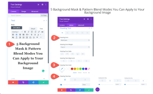 5 Background Mask & Pattern Overlays You Can Apply To Your Background Image