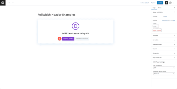 Using The Fullwidth Header Module Vs Building Your Own Hero Section With Divi