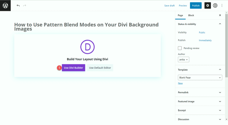 How to Use Pattern Blend Modes on Your Divi Background Images