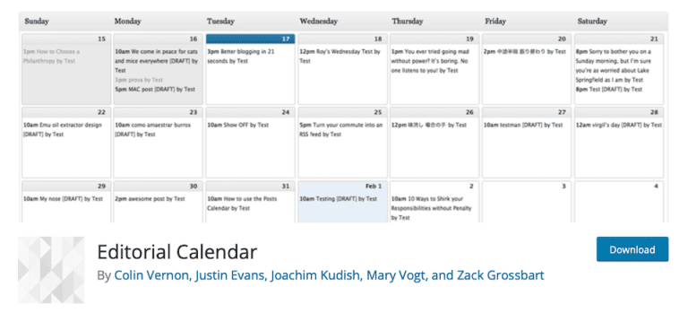 6 Best Editorial Calendar Plugins For Wordpress