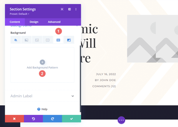 How to Boost Your Blog Post Header with a Background Mask & Pattern ...