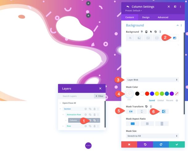How To Animate Background Masks And Patterns On Scroll With Divi