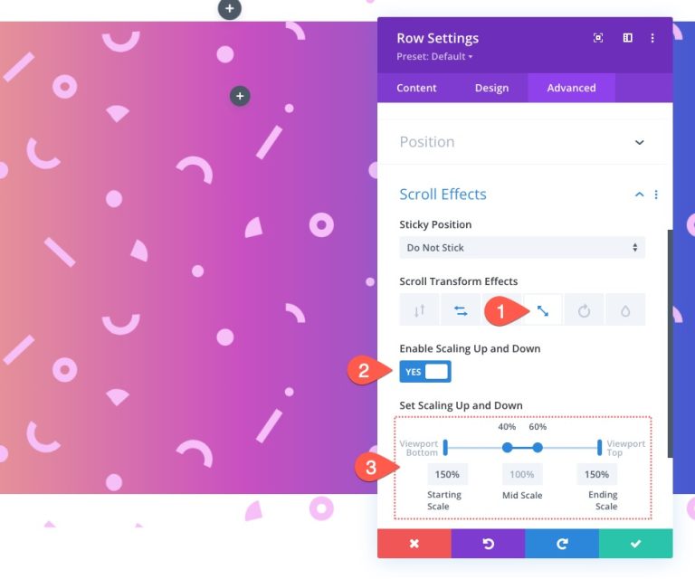 How To Animate Background Masks And Patterns On Scroll With Divi