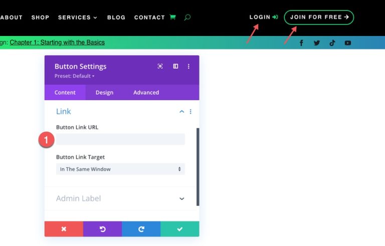Download a FREE Header and Footer Template for Divi's Online Course ...