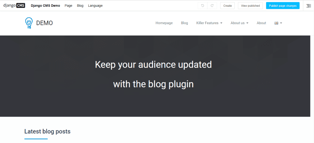 WordPress vs Django CMS