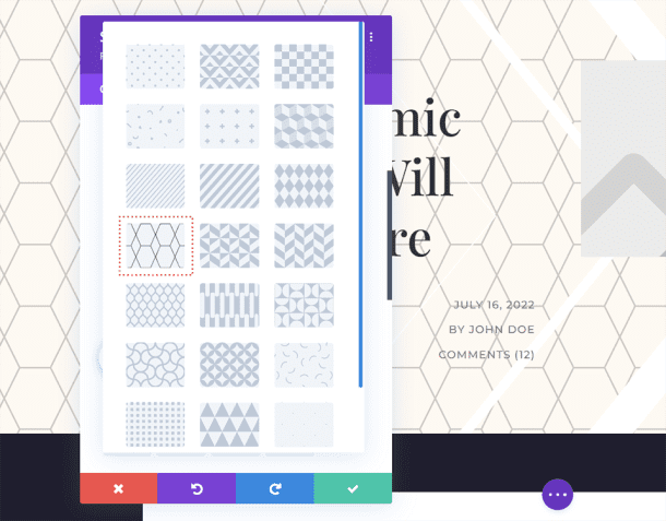 How To Boost Your Blog Post Header With A Background Mask And Pattern Design In Divi