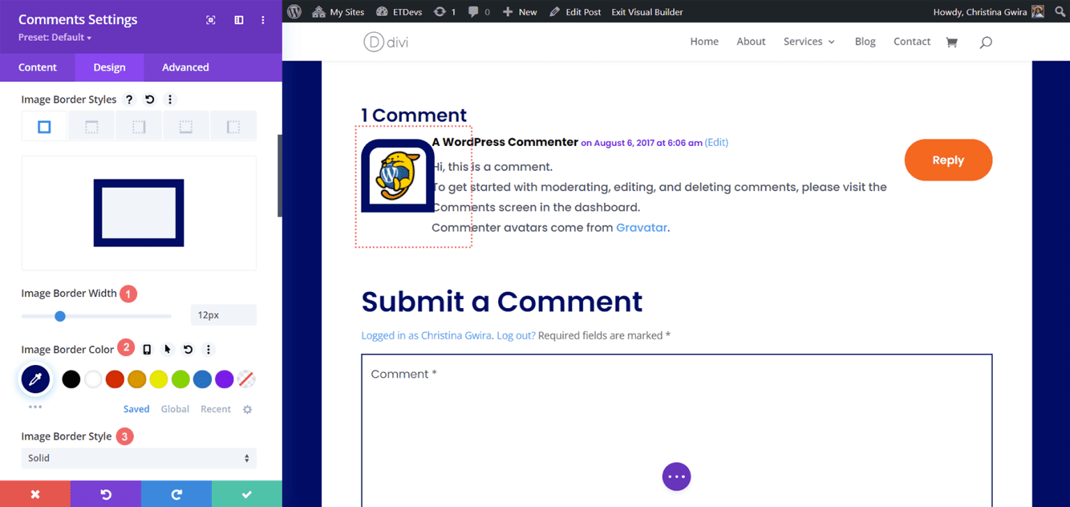 5 Ways to Style the Avatar in Divi's Comments Module
