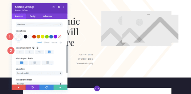 How to Boost Your Blog Post Header with a Background Mask & Pattern ...