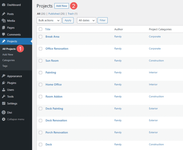 How to Style the Category Filter in Divi's Filterable Portfolio Module