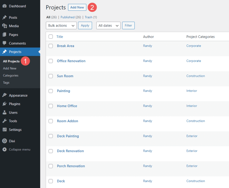 How to Style the Category Filter in Divi's Filterable Portfolio Module