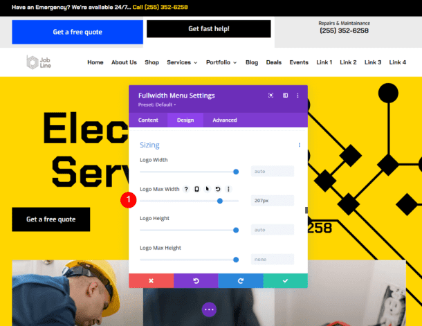 How to Optimize Your Responsive Logo Sizing in Divi's Fullwidth Menu Module