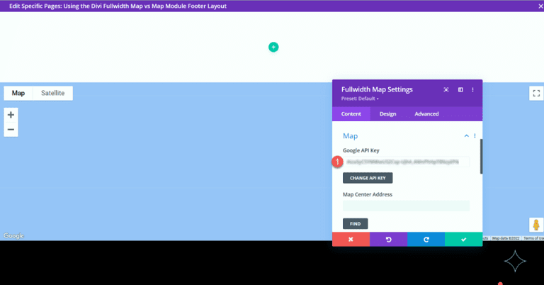 Using The Divi Fullwidth Map Vs Map Module