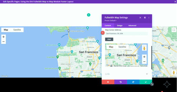 Using the Divi Fullwidth Map vs Map Module
