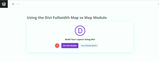 Using the Divi Fullwidth Map vs Map Module