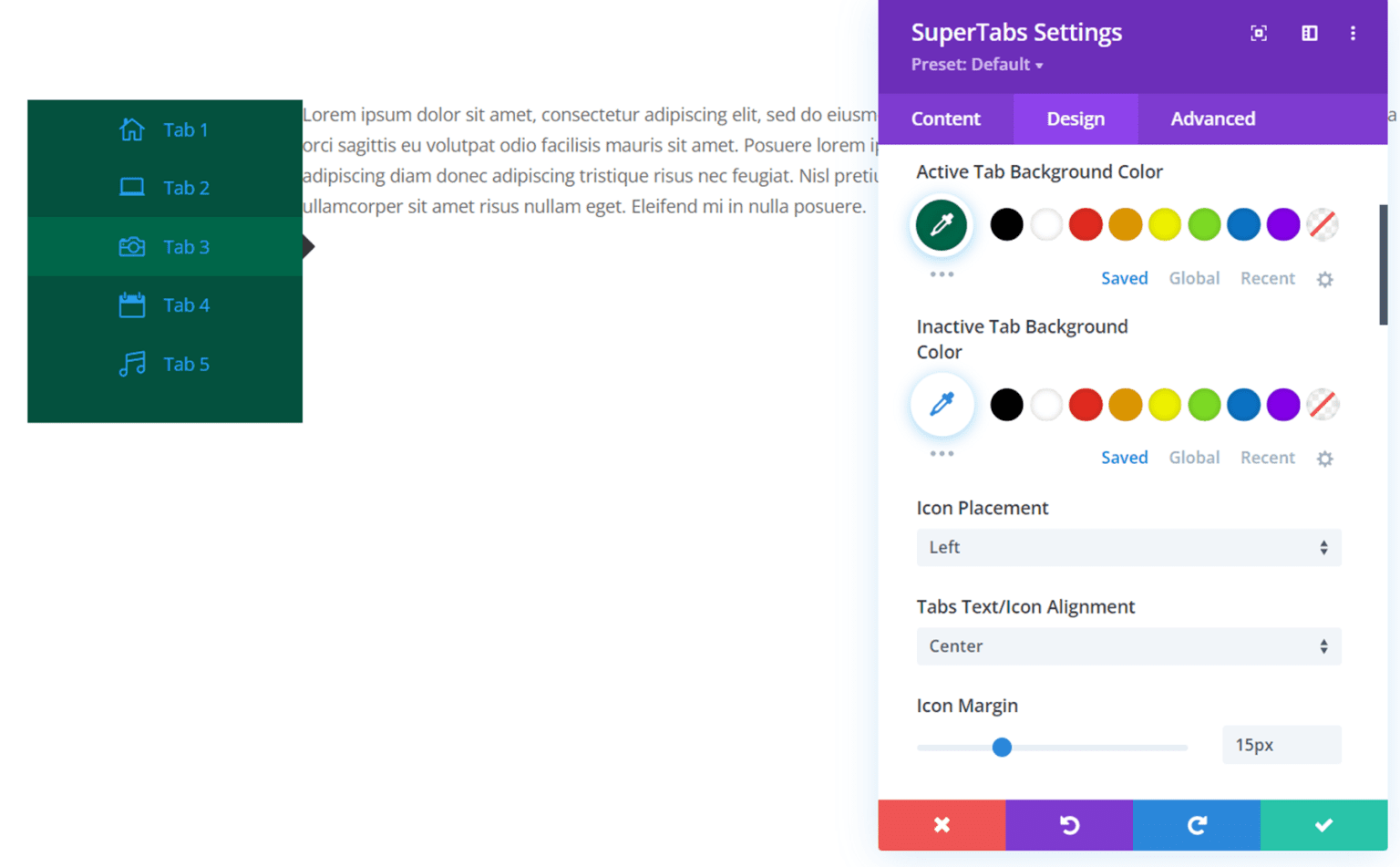 Divi Plugin Highlight: Divi SuperTabs