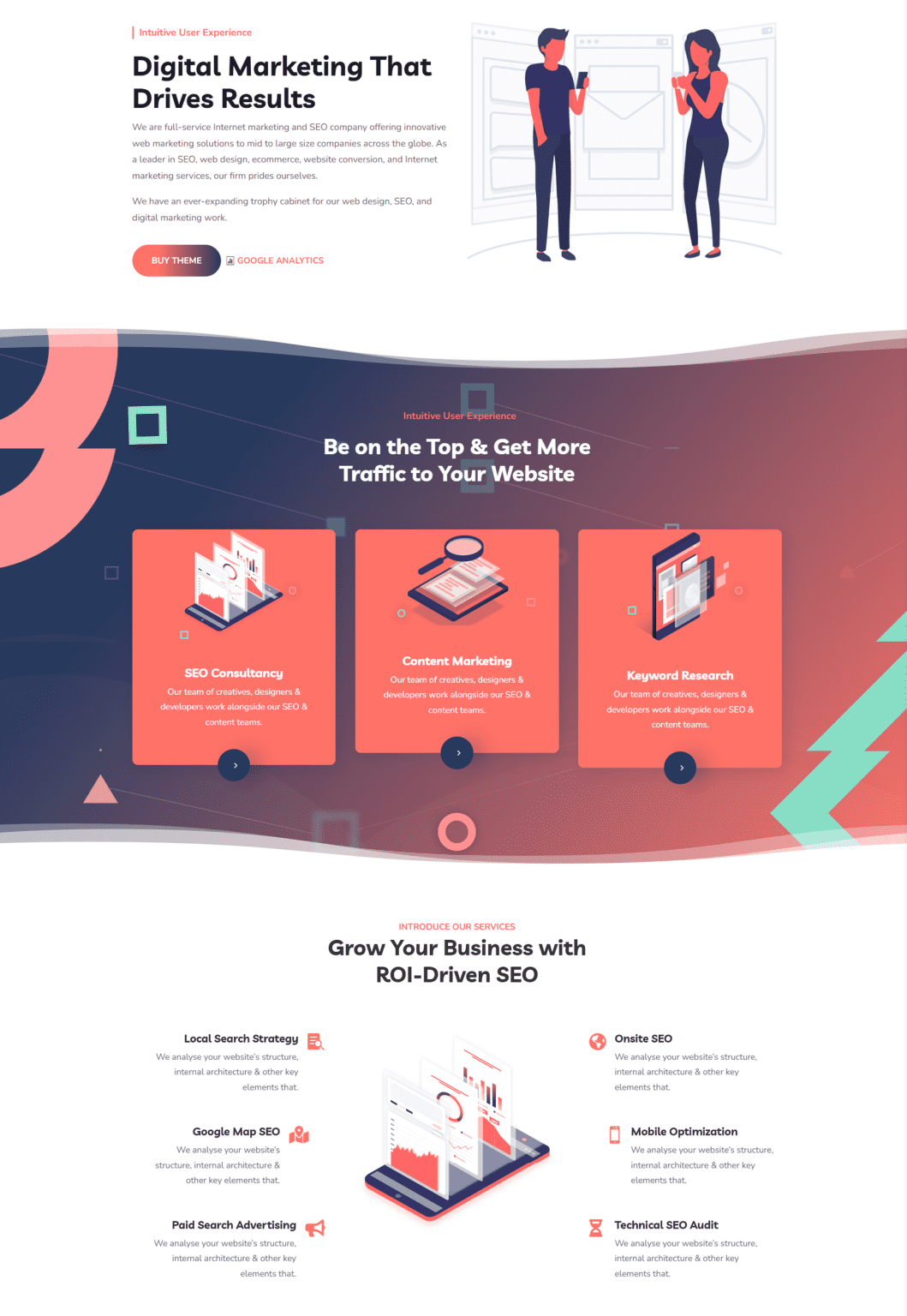 Divi SEO Agency Theme - Divi Child Theme Overview